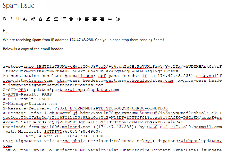 How to Effectively Report Spam - SMTP2GO