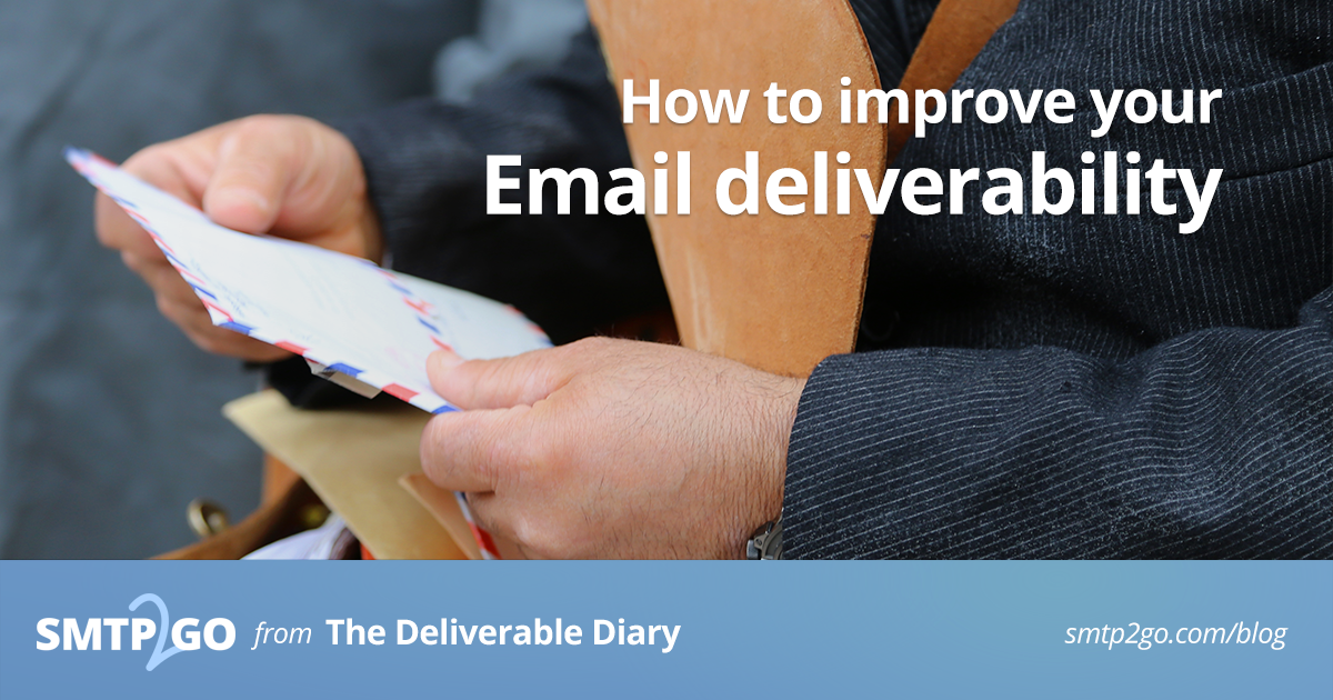 Improve your Email Deliverability - SMTP2GO