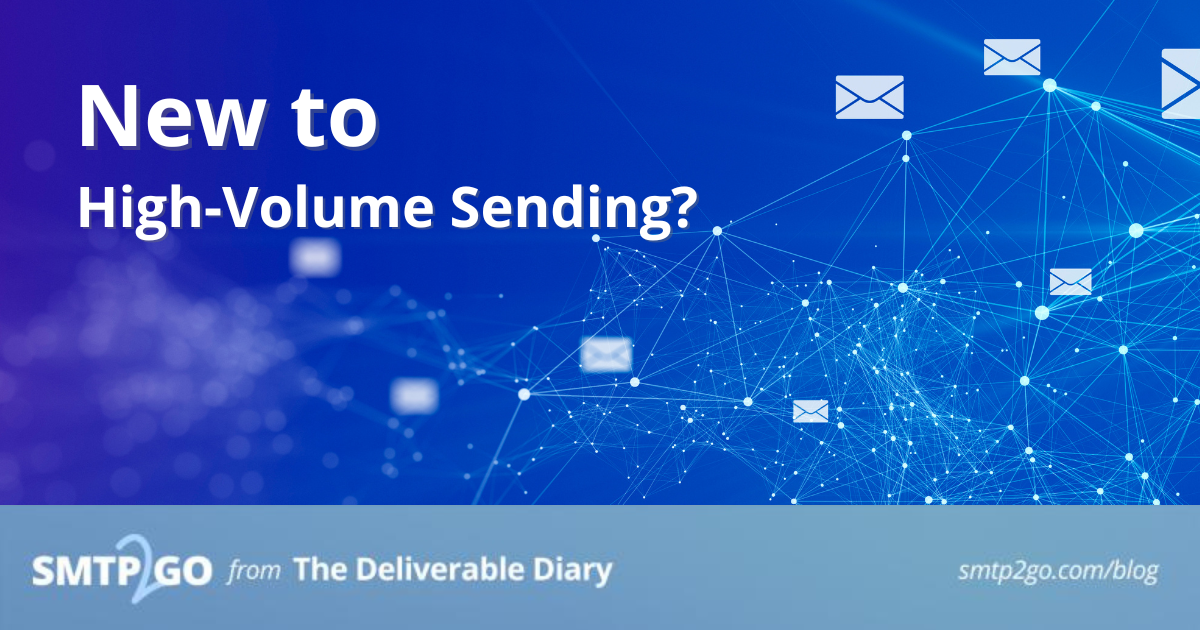 New to High-Volume Sending? - SMTP2GO